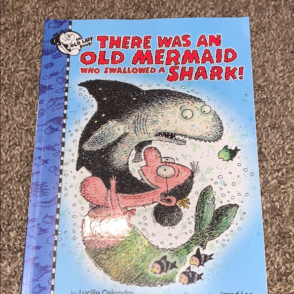Other | There Was An Old Mermaid Who Swallowed A Shark | Poshmark